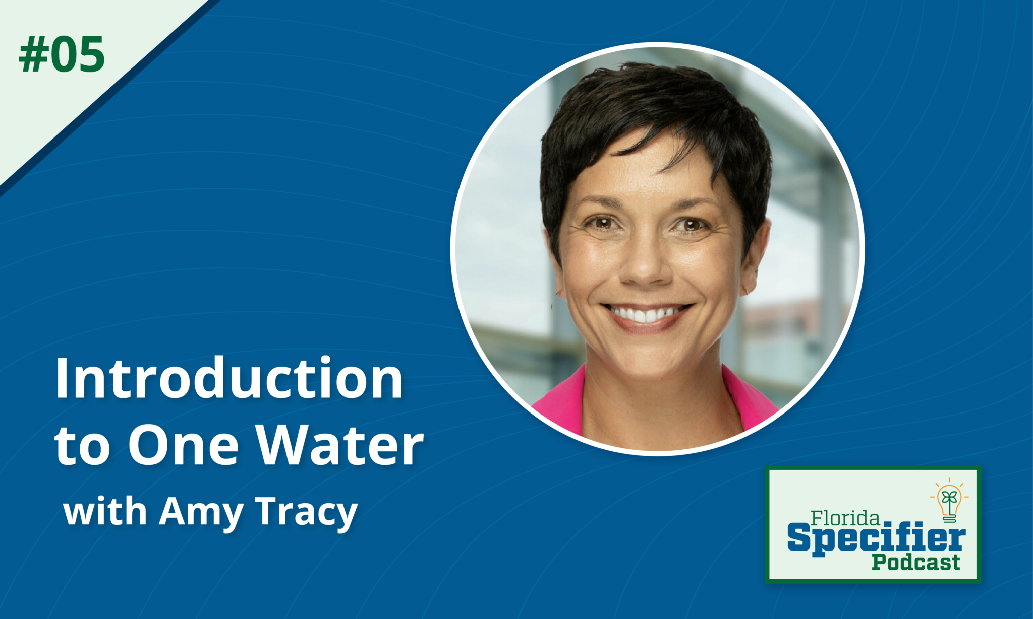 Episode 5: Introduction to One Water with Amy Tracy - Florida Specifier
